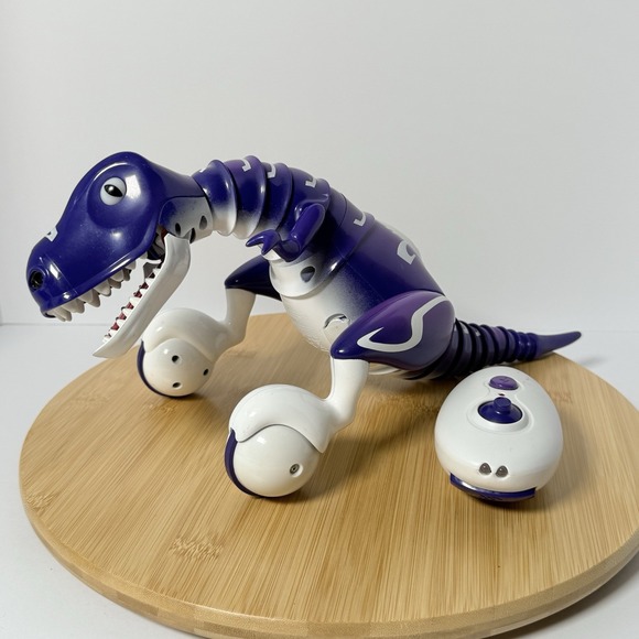 Spin Master | Toys | Zoomer Dino Purple Trex Dinosaur Robot Works Wnew ...